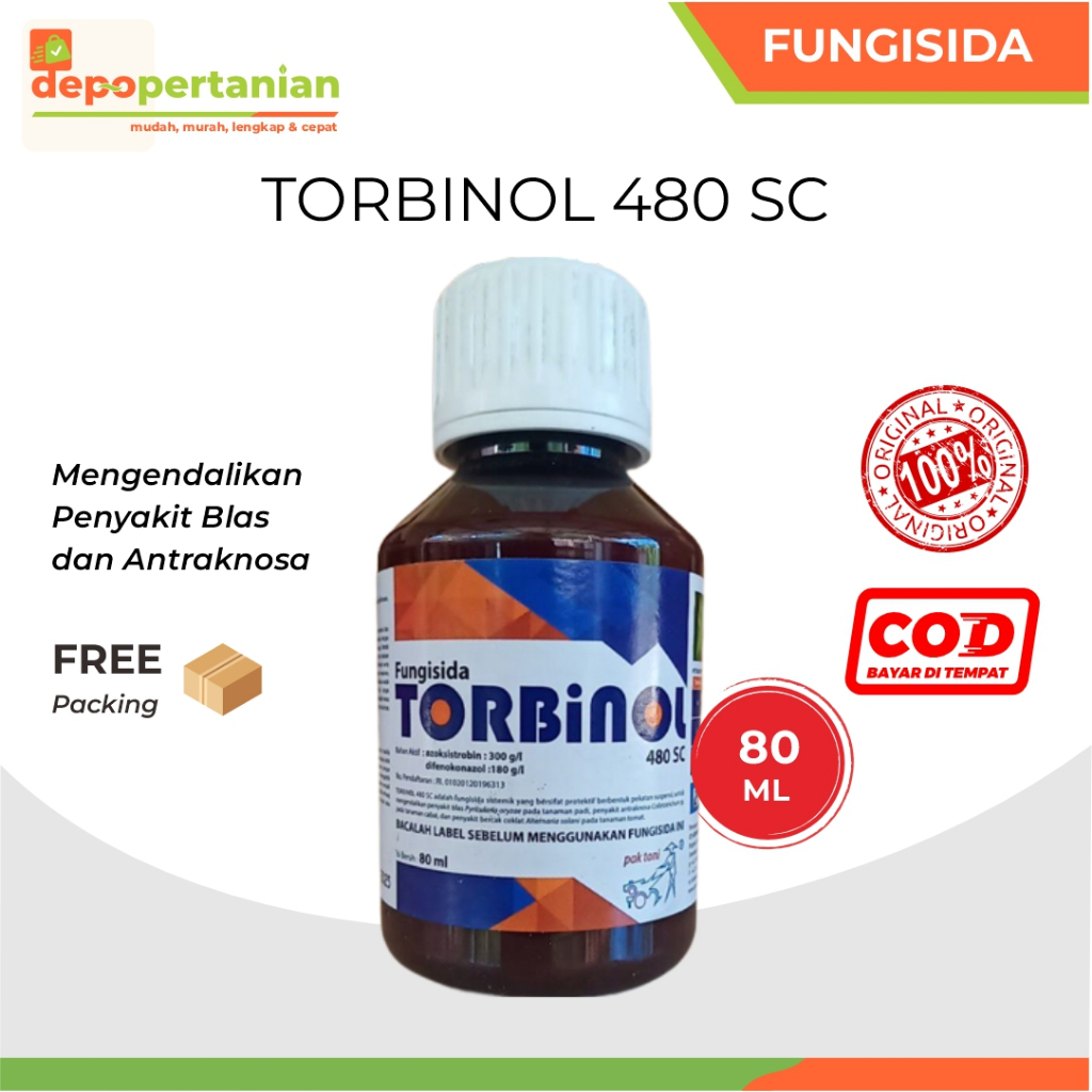 Jual Depo Pertanian - Torbinol 480 SC 80 ml Fungisida Sistemik Obat ...