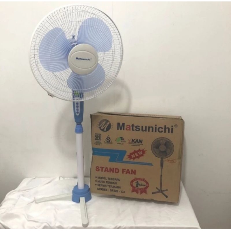 Jual Kipas Standfan 16" / Kipas Angin Berdiri MATSUNICHI Stand Fan 16 Inch Kaki Silang SF-328 C3 ...