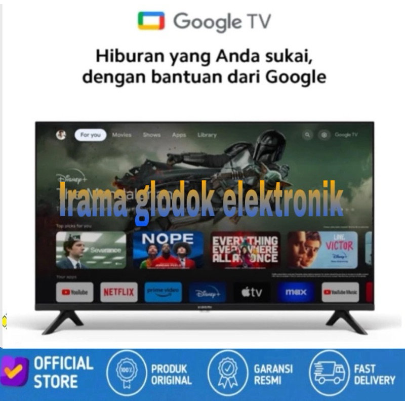 Jual Xiaomi Mi Google TV 32" HD 60Hz Dolby Smart Android A Pro Series ...