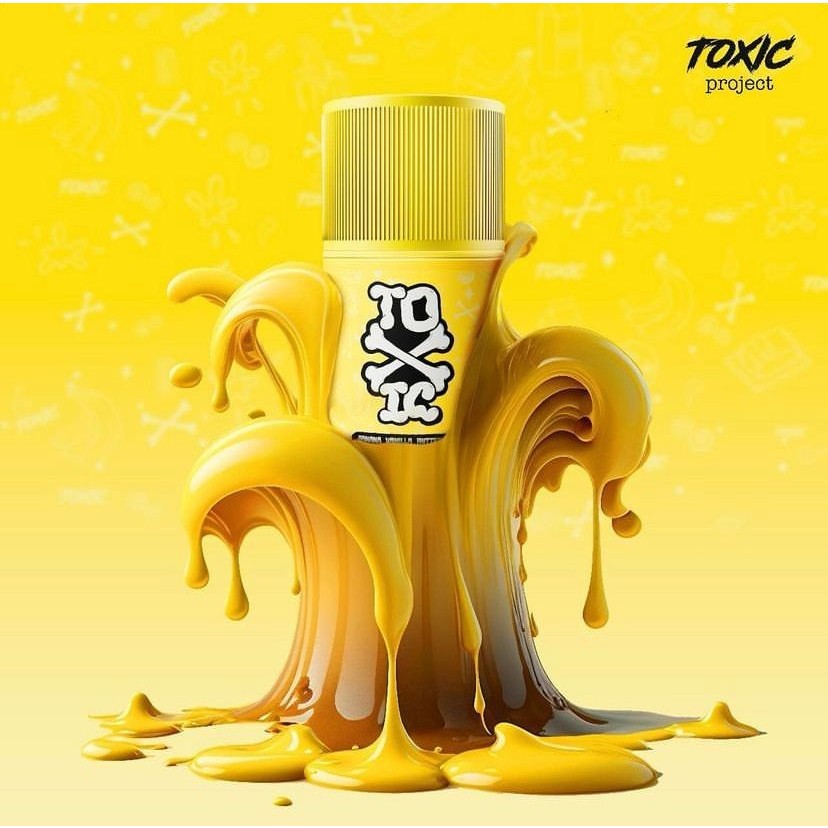 Jual Toxic Banana Vanilla Buttermilk 60ML by Toxic Project - Liquid ...