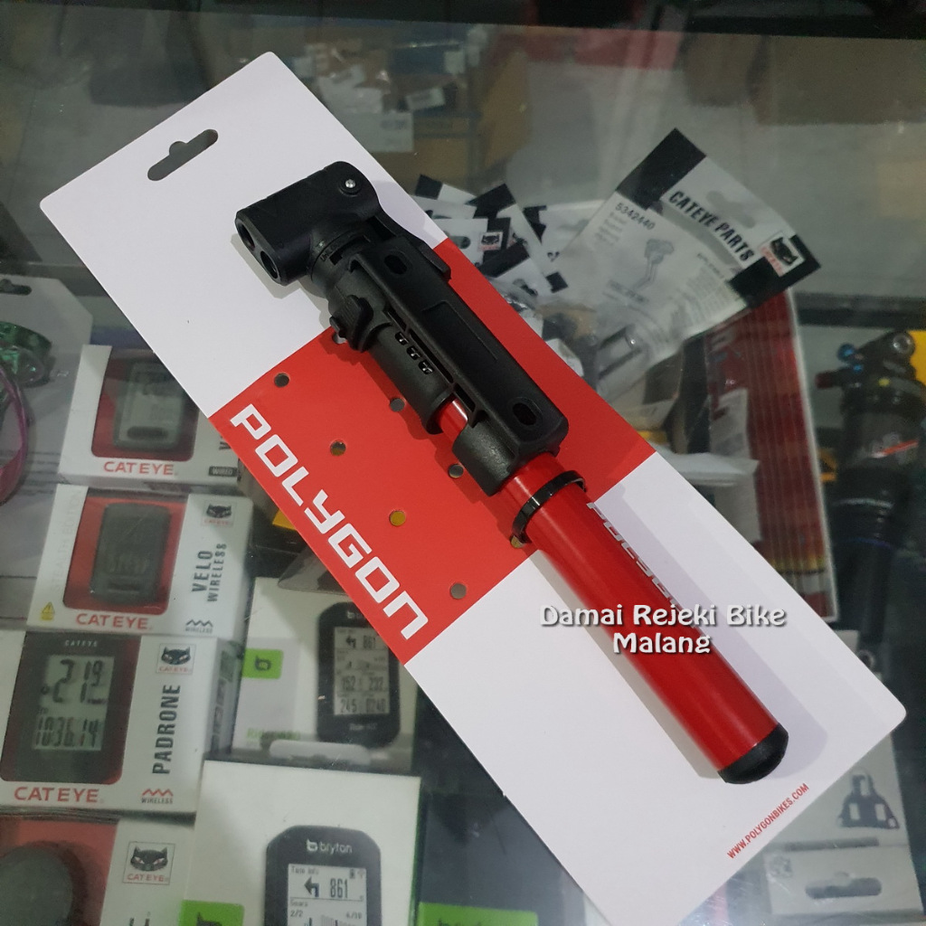 Jual Minipump - Pompa Mini Portable Sepeda Polygon dengan selang ...