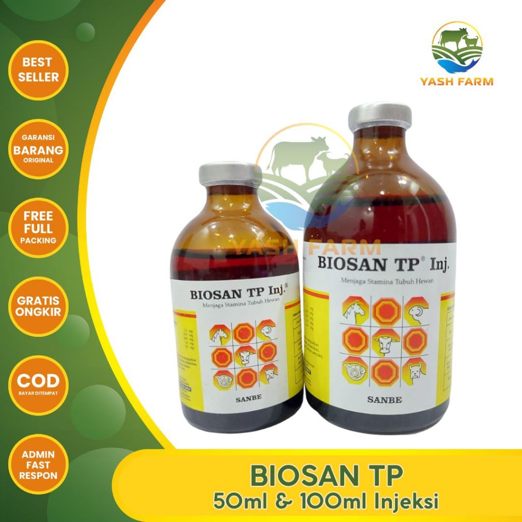 Jual BIOSAN TP 50 ML & 100 ML | Shopee Indonesia
