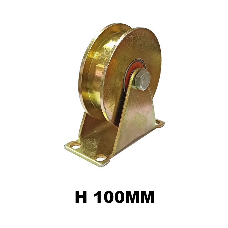 Jual EELIC ROA-VS/UB/H RODA UKURAN 100MM ADA BENTUK V,U,H RODA BESI ...