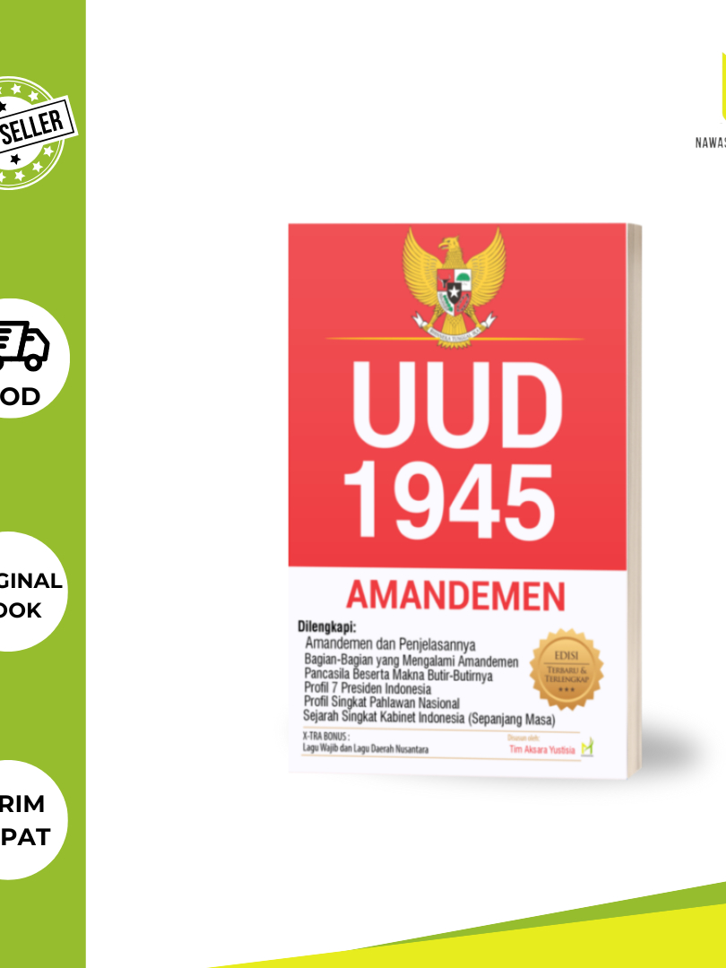 Jual UUD 1945 AMANDEMEN+EDISI TERBARU & TERLENGKAP 2024 | Shopee Indonesia