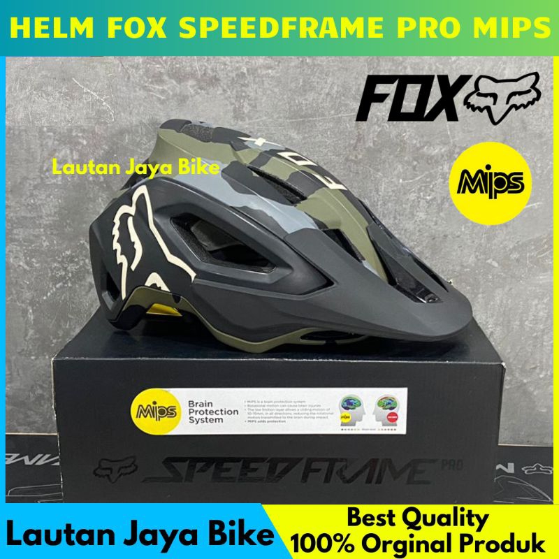Jual HELM FOX SPEEDFRAME PRO MIPS - GREEN CAMO | Shopee Indonesia