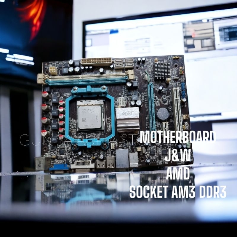 Jual Motherboard AMD AM3 DDR 3 TIPE JW-A880GM-DS3 original Cabutan normal siap rakit | Shopee ...