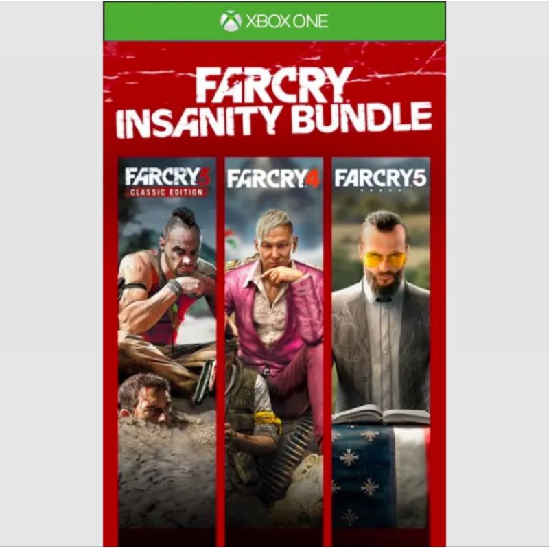 Jual FAR CRY INSANITY BUNDLE XBOX ONE / SERIES X|S PRIVAT ORIGINAL 3 IN ...
