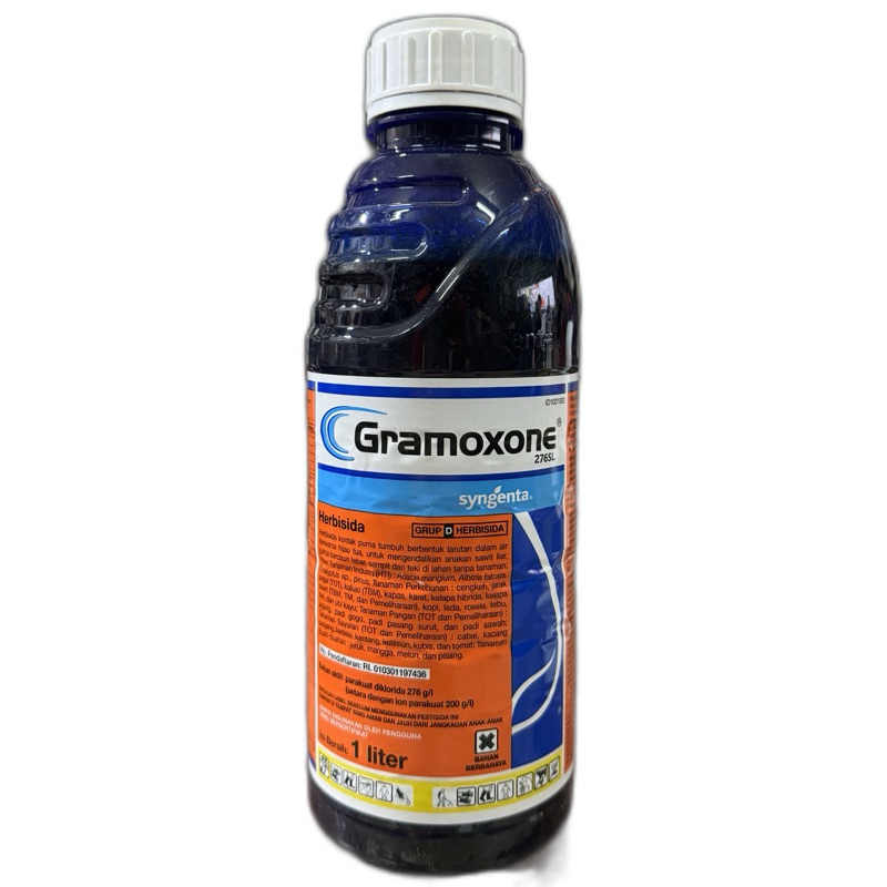 Jual HERBISIDA GRAMOXONE/GROMOXONE 276 SL 1 LITER/RACUN KONTAK BAKAR ...