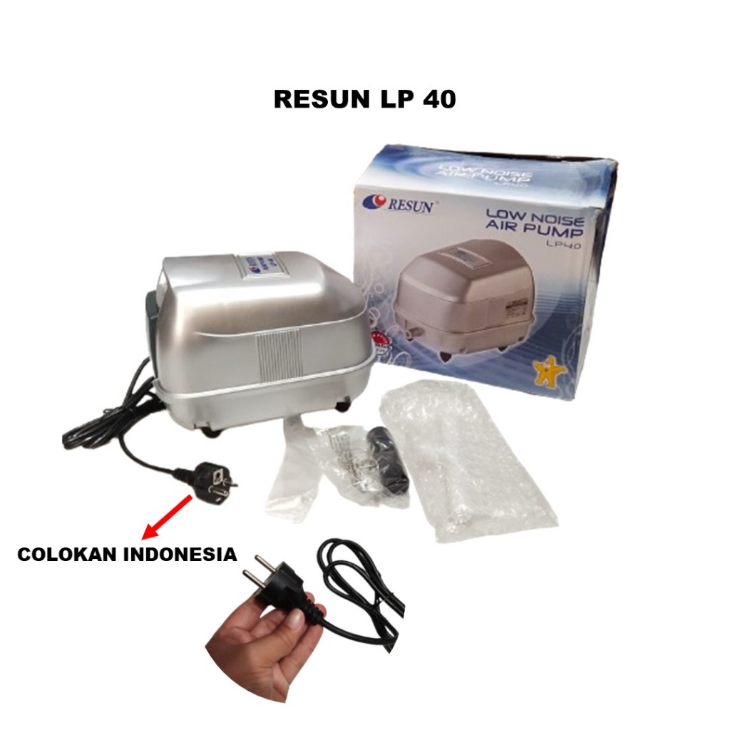 Jual Resun LP-40 Pompa Udara Air Pump Aerator Aquarium Akuarium Kolam ...