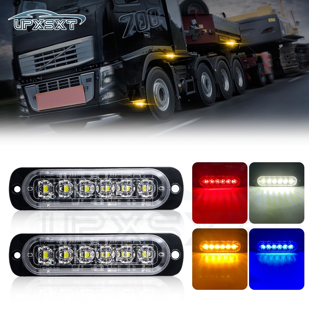 Jual 2 Buah/6 LED Lampu Peringatan Led/Lampu Suar Mobil Truk/Lampu Lalu ...