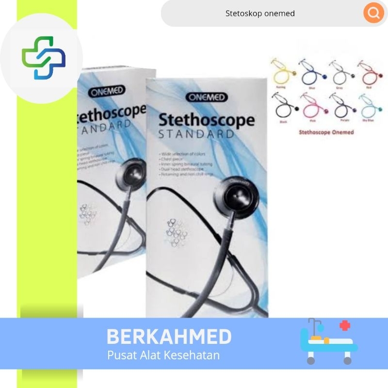 Jual Stetoskop Standar Dewasa OneMed/ Stetoskop Onemed | Shopee Indonesia