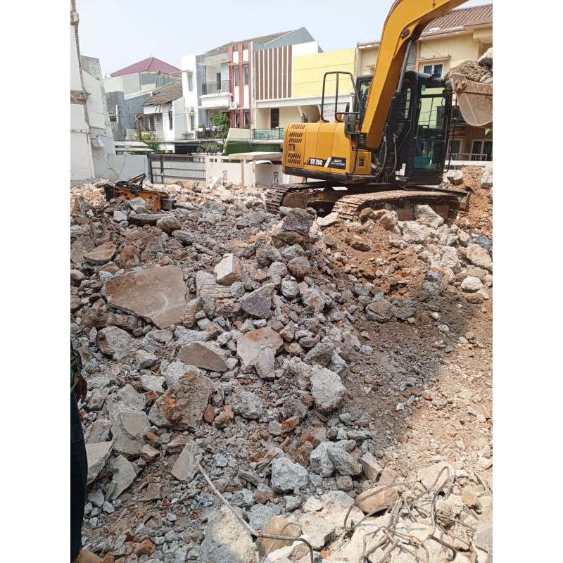 Jual bongkar rumah ,gedung dan gali tanah kavling ,urugan puing ,tanah ...