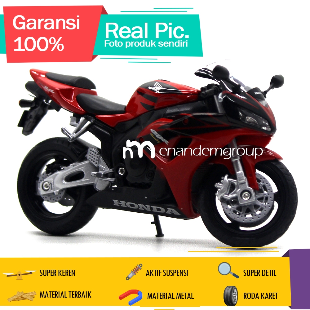 Jual Diecast Miniatur Mainan Motor Honda CBR 1000RR | Shopee Indonesia