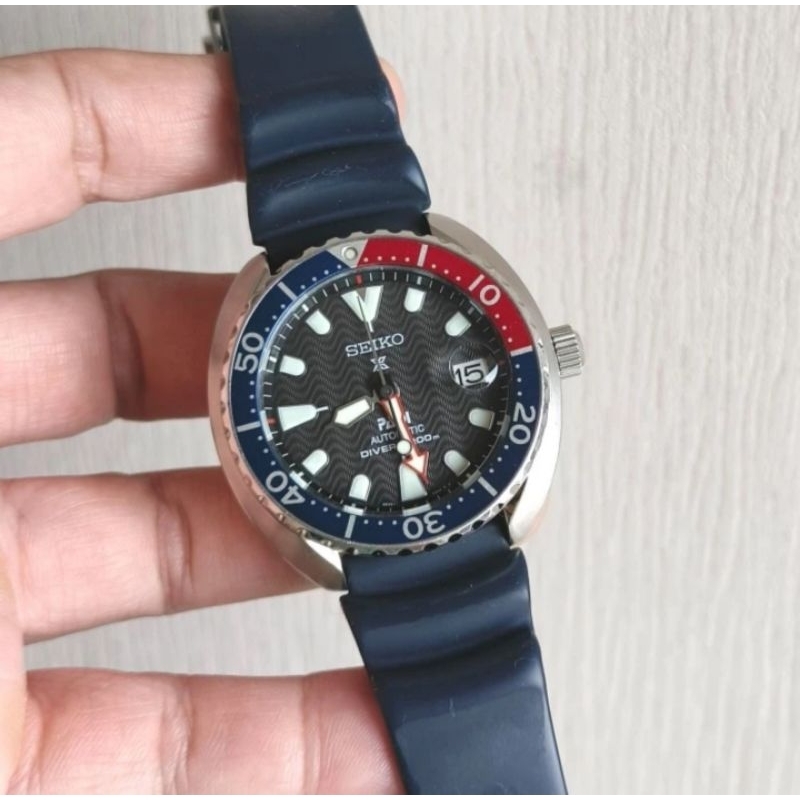 Jual Seiko Prospex Padi SRPC41K1 mini turtle (jam bekas automatic ...