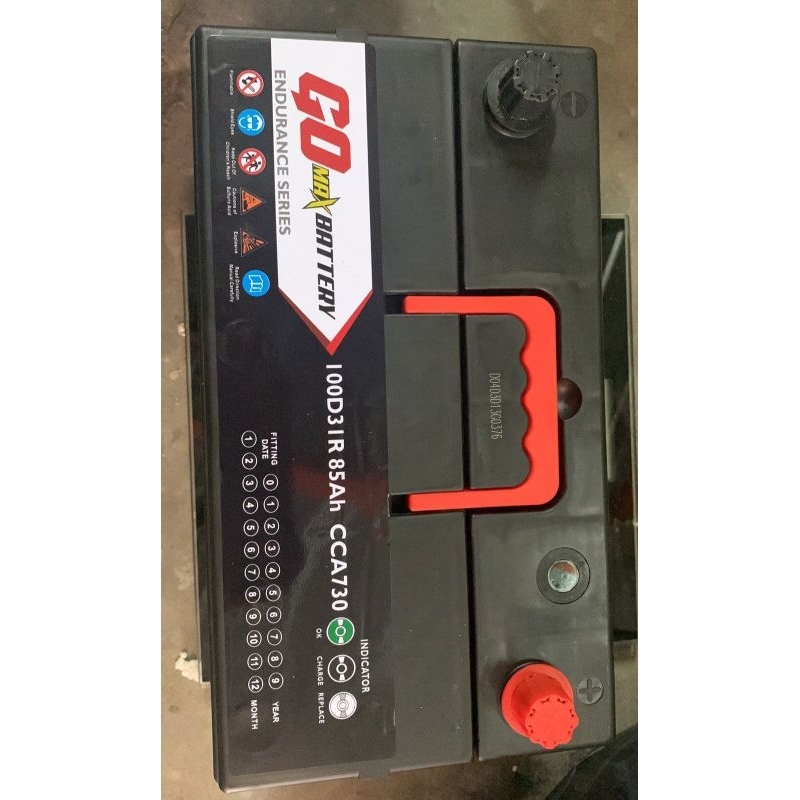 Jual Aki Kering Go Battery 100D31R N70Z 12V 85Ah Jeep | Shopee Indonesia