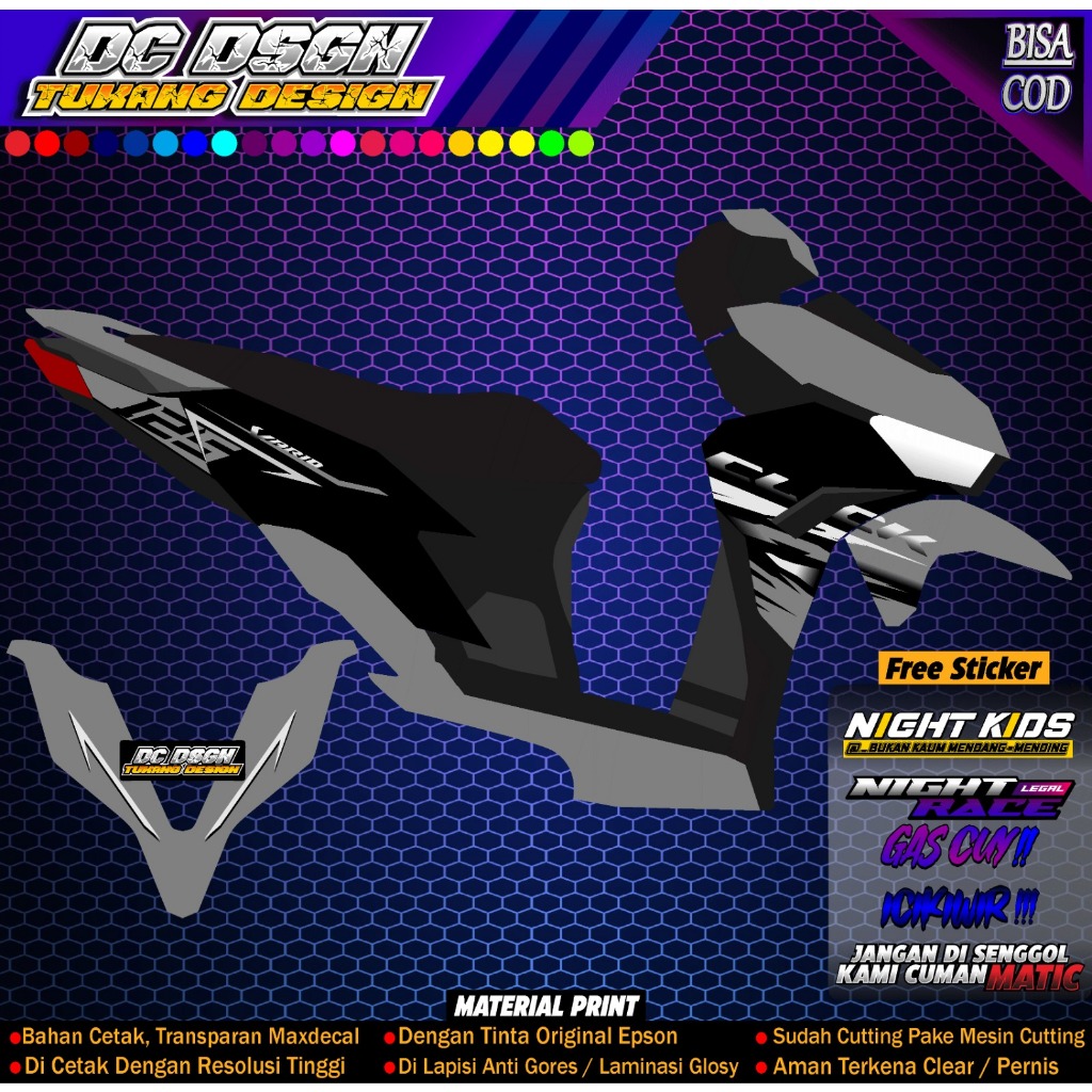 Jual Sticker striping vario 125 new 2023, STRIPING VARIO GEN 2 ...