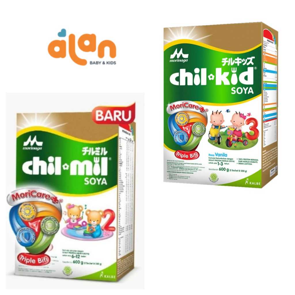 Jual Morinaga Chil Mil/Chil Kid Soya 600gr - Susu Formula | Shopee ...