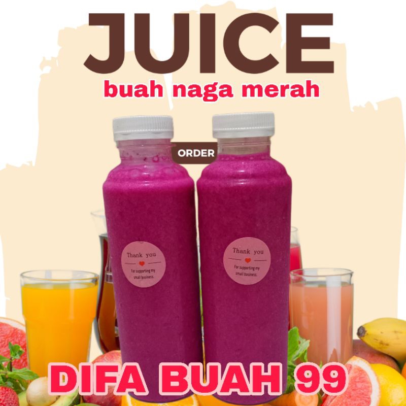 Jual Dragon fruit juice( jus buah naga) | Shopee Indonesia