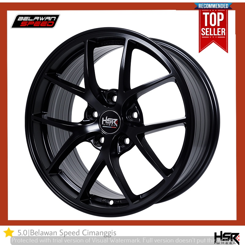 Jual PELEK MOBIL MODIFIKASI VELG HSR WURZBURG RING 17 R17 PCD 5X120 UNTUK BMW-GRATIS ONGKIR ...