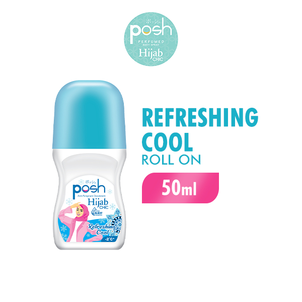 Jual Posh Deodorant Roll On Anti Stain Girl Man All Varian 50ml ...