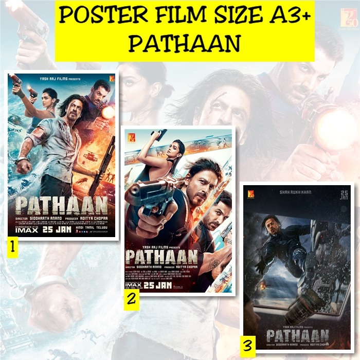 Jual Poster film Pathaan 2023 - film india Bollywood Shah Rukh Khan SRK ...