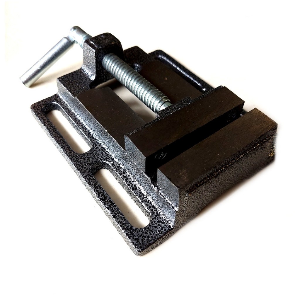 Jual Harga promo !!! Catok Bor Duduk 3" IWT Bench Drill Vice Clamp Klem ...