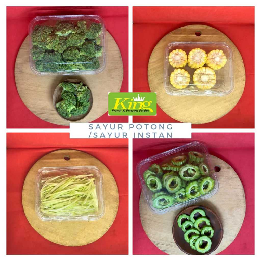 Jual Sayur potong/sayur iris/sayur praktis instan/sayur siap masak ...