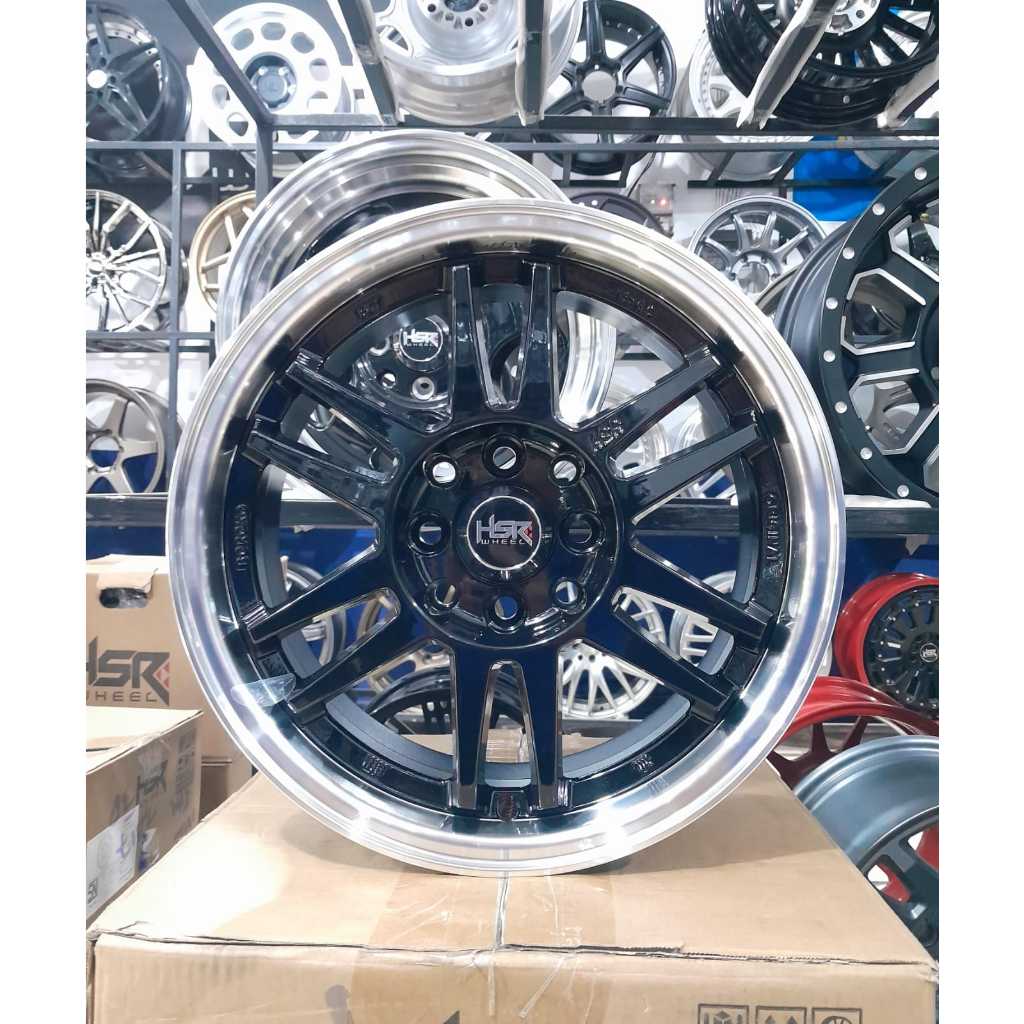 Jual Velg Mobil Racing Ring 15 HSR BOROKO BLY01 R15 Untuk Brio Agya Ayla Calya Sigra Datsun Go ...