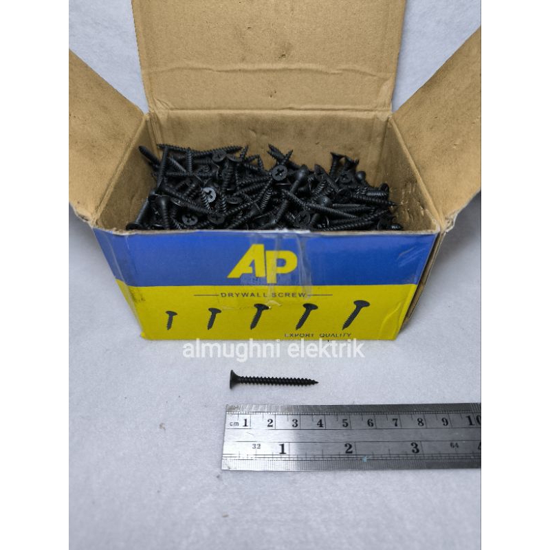 Jual sekrup gypsum sekrup baja berbagai ukuran DRYWALL SCREW AP harga 1 ...