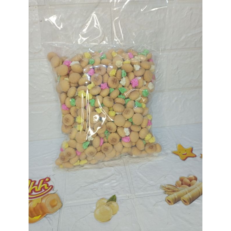 Jual Biskuit Gim bunga kemasan 500g | Shopee Indonesia