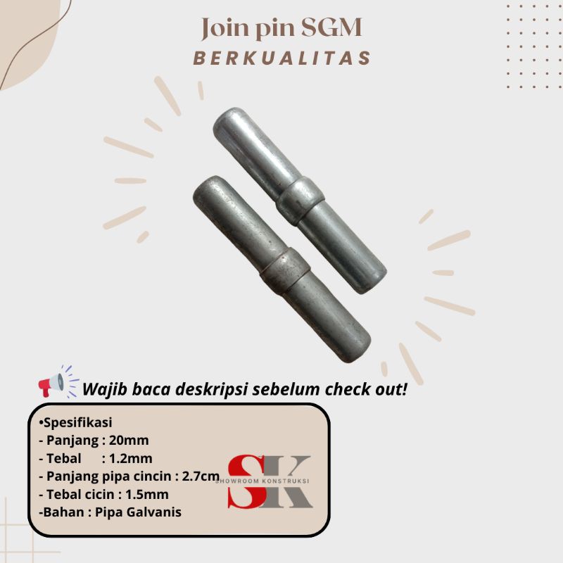Jual Join pin SGM | Shopee Indonesia