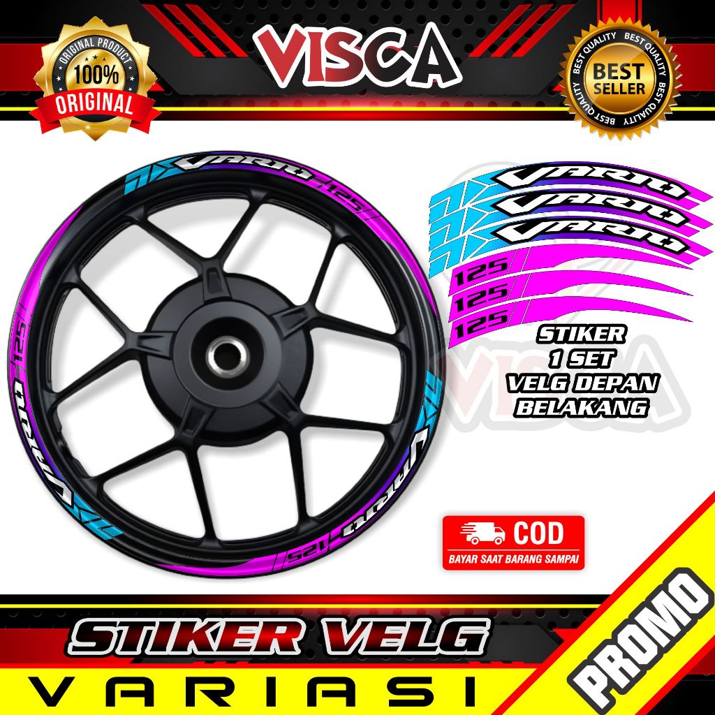 Jual Stiker Velg - Sticker Velk - Stiker Cutting Velg - Stiker Velk ...