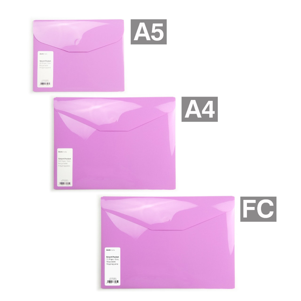 Jual Daiichi - Smart Pocket Map Plastik Amplop Perekat Sentuh Profile 2 Ukuran A5/A4/FC | Shopee ...