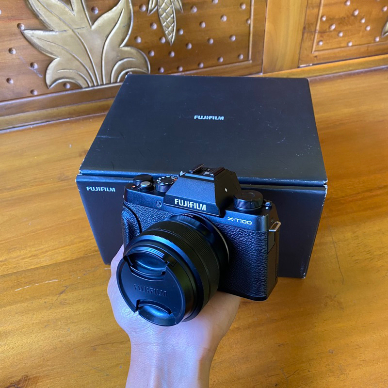 Jual FujiFilm Xt 100 Fullset Wifi Like New Mulus | Shopee Indonesia