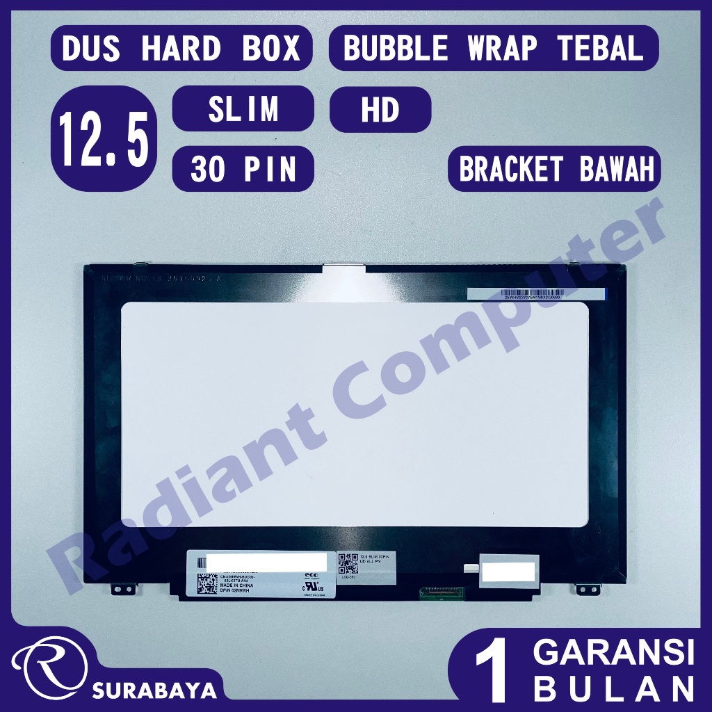 Jual LCD LED Dell Latitude 7280 7290 5280 5288 | Shopee Indonesia