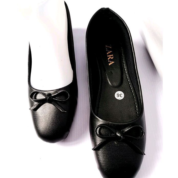 Jual sepatu pancus cewek sepatu pancus hitam sepatu kerja cewek hitam ...