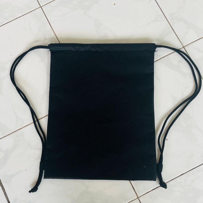 Jual tas serut hitam polos | Shopee Indonesia
