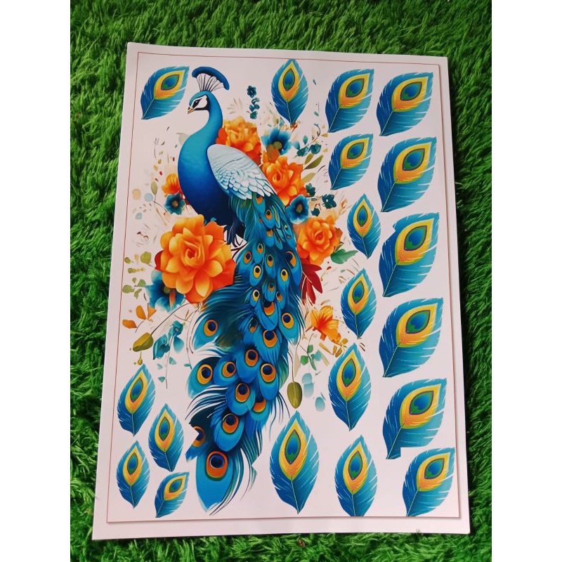 Jual TOPPER BURUNG MERAK SESERAHAN/HIASAN BUKET UANG | Shopee Indonesia