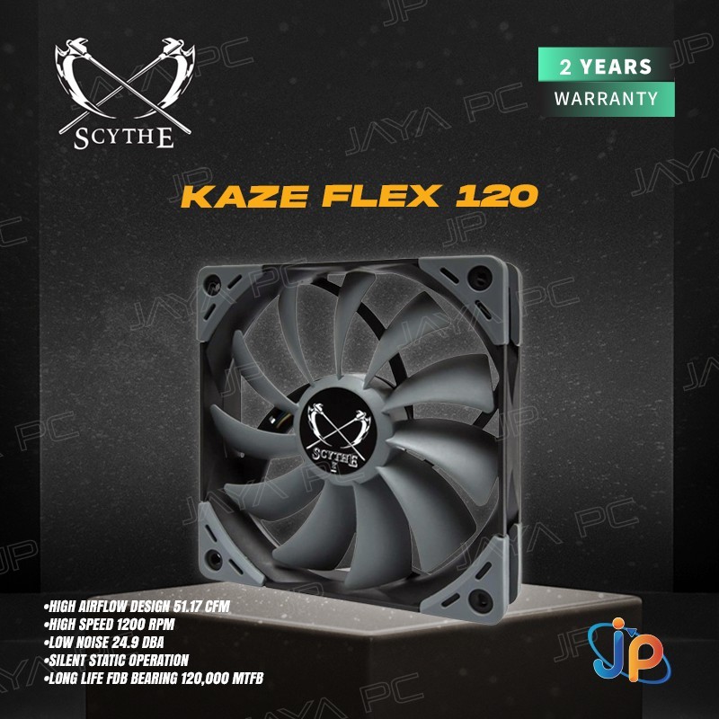 Jual SCYTHE Kaze Flex 120 Cooler Case - Fan Casing 12cm | Shopee Indonesia