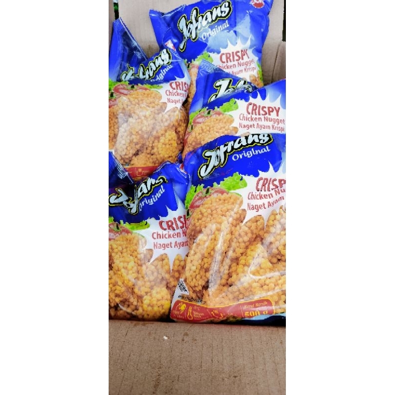 Jual crispy chicken nuget jofrans 500gr | Shopee Indonesia