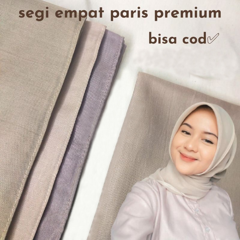 Jual Hijab Segiempat Paris old | Jadul | Hijab Paris Premium Segi Empat Jilbab Voal Kerudung ...