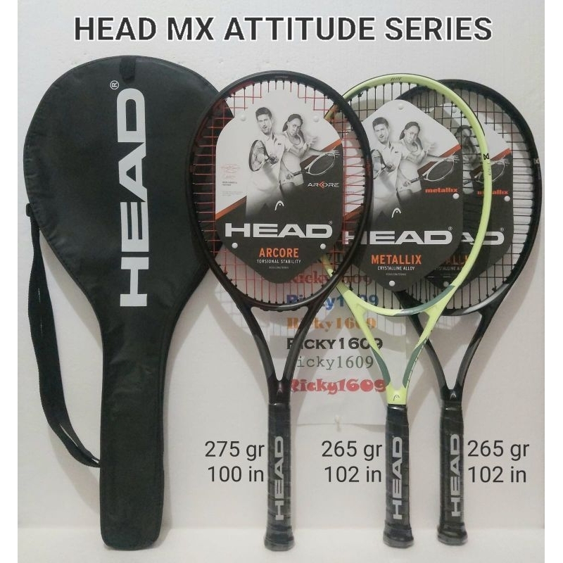 Jual RAKET TENIS HEAD MX ATTITUDE ELITE - RAKET TENIS HEAD MX ATTITUDE ...