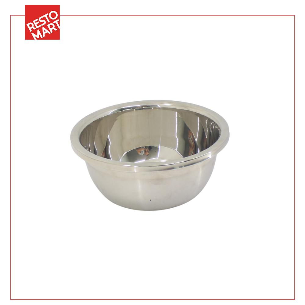 Jual Mangkok Stainless / Baskom 2900 ml / Mixing Bowl 24 cm RESTOMART ...