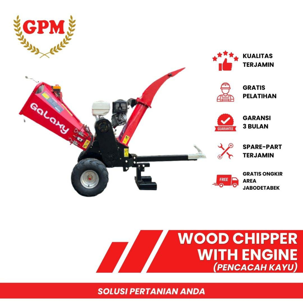 Jual WoodChiper Light Duty / Mesin Pencacah Penghancur Kayu Ranting ...