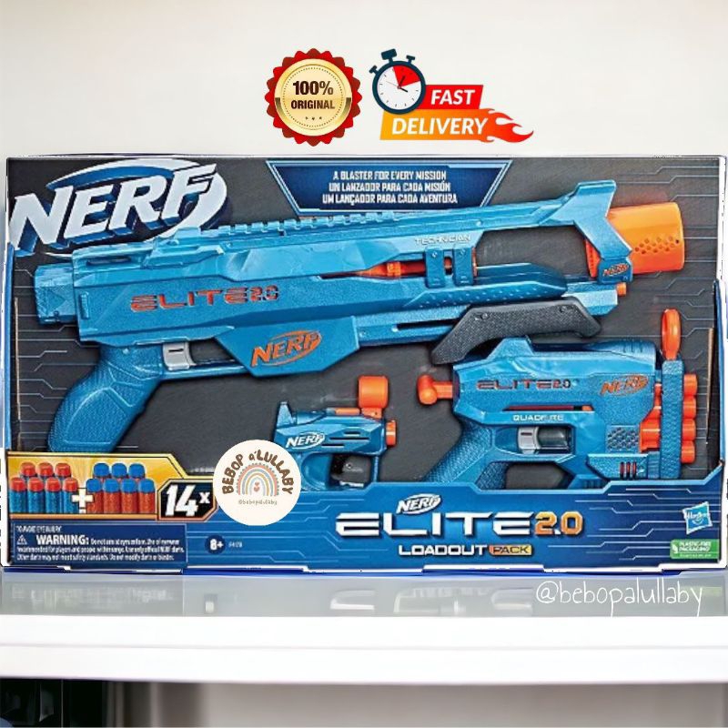 Jual NERF ELITE 2.0 LOADOUT 3-BLASTER PACK ORIGINAL NERF HASBRO ISI 3 ...