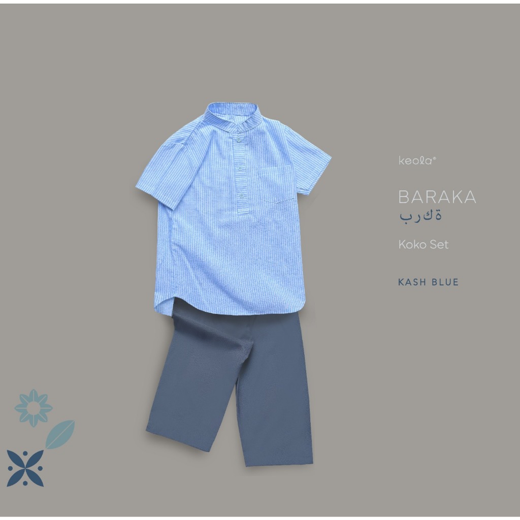 Jual Keola - Setelan Koko Baraka | Baju Koko Stripe Anak Ramadhan ...