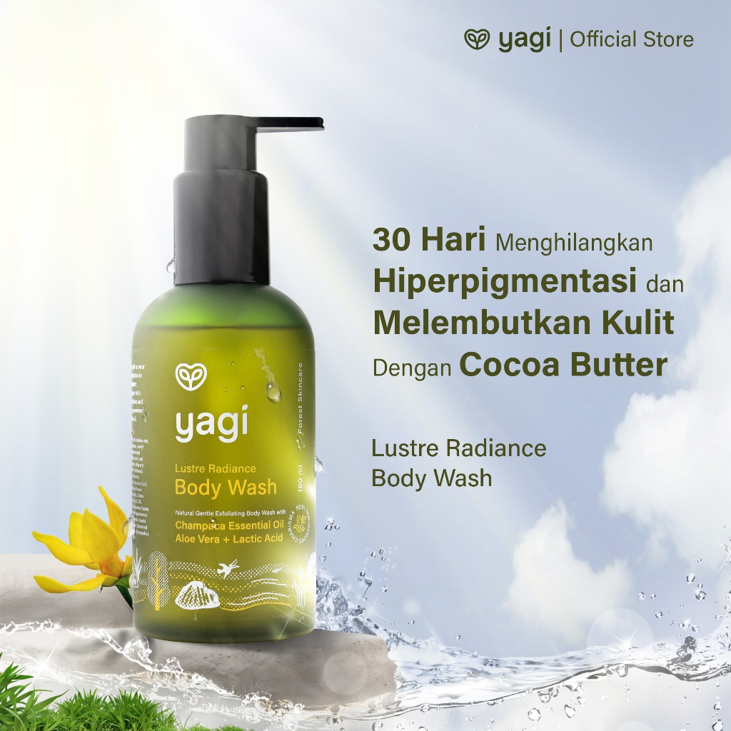 Jual YAGI Forest-Lustre Body Wash (Scar and Uneven Skin Tone) | Shopee ...