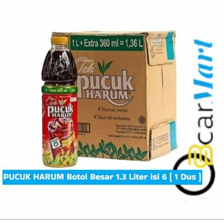 Jual Teh PUCUK HARUM JUMBO 1 Liter 300 ml 1 Dus Teh Pucuk Botol BESAR ...