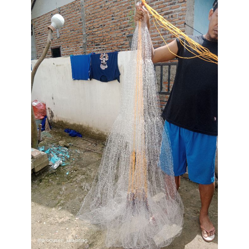 Jual Jala Lempar model kepyok/jentra 210cm untuk sampling | Shopee ...
