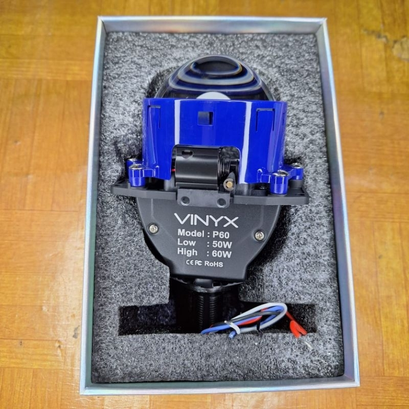 Jual Projie Proji Projector Biled Vinyx P50 P60 LASER 3 inch Purple ...